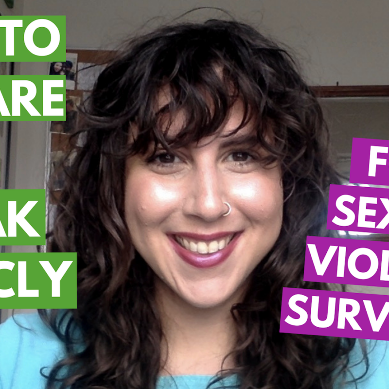 How to prepare to speak publicly as a sexual violence survivor - Healing Honestly